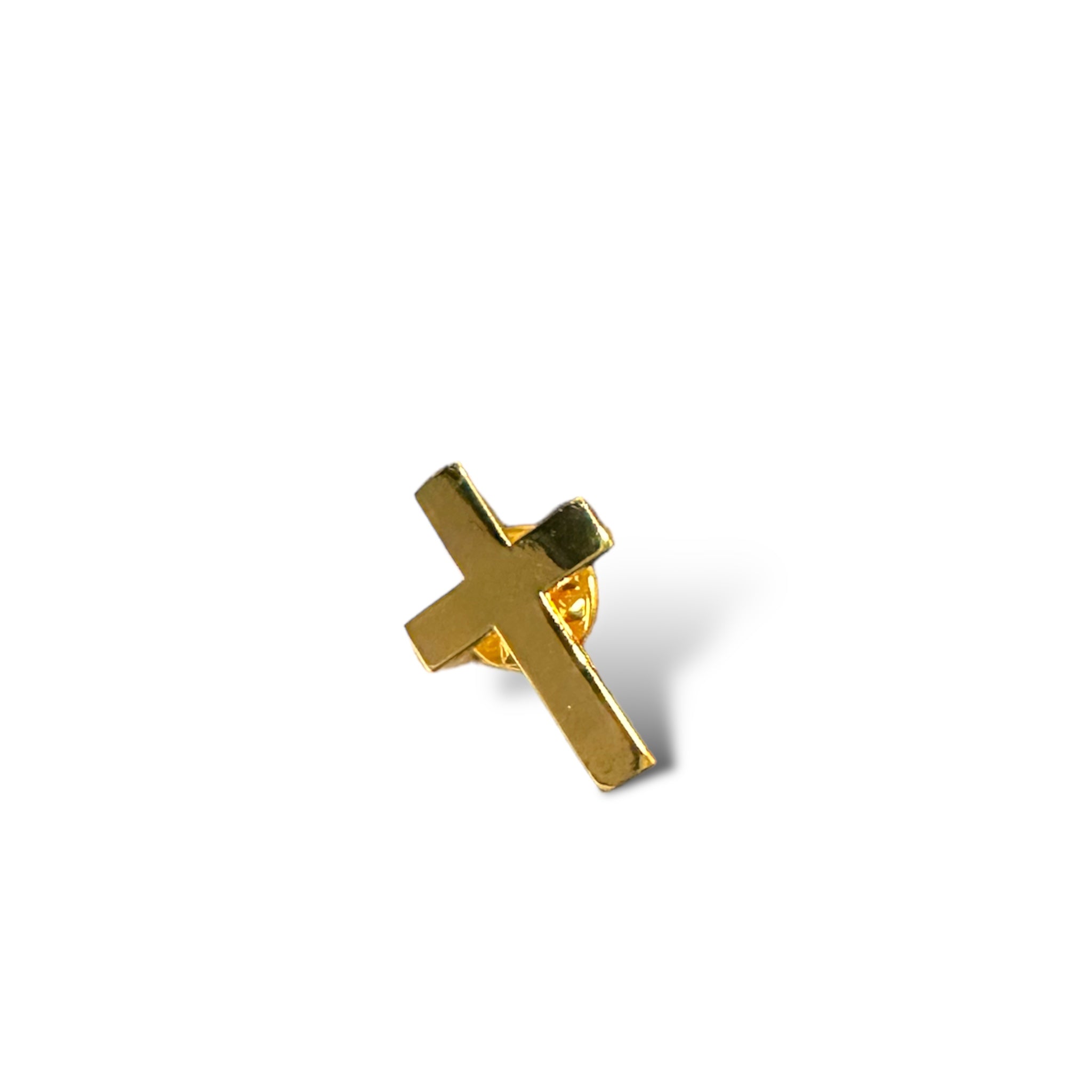 Gold Cross Hat Pin – InTheCrew512